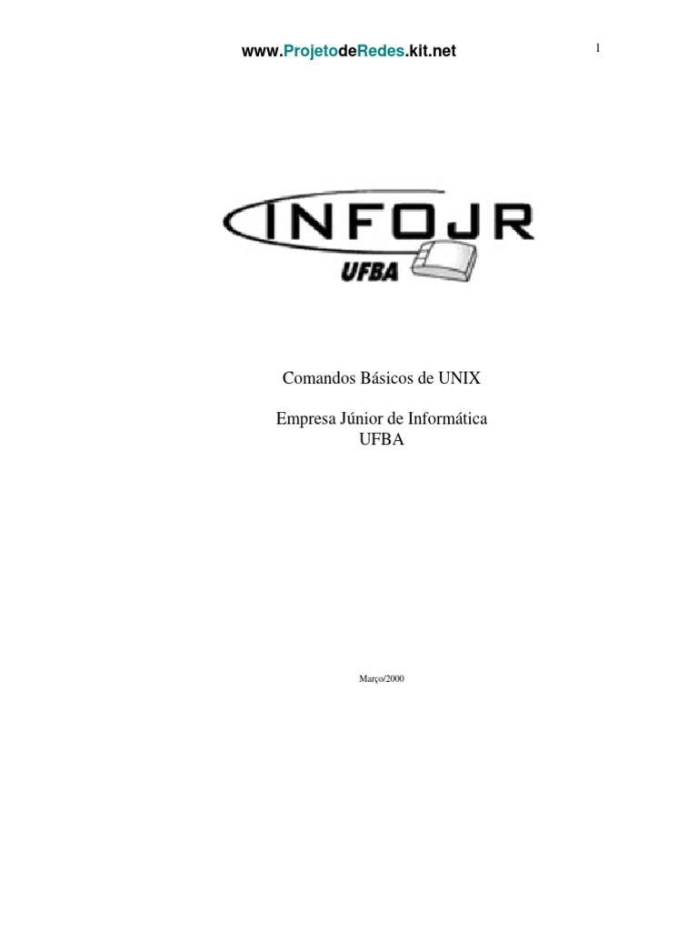 Comandos Unix PDF | PDF | Unix | Processo (informática)