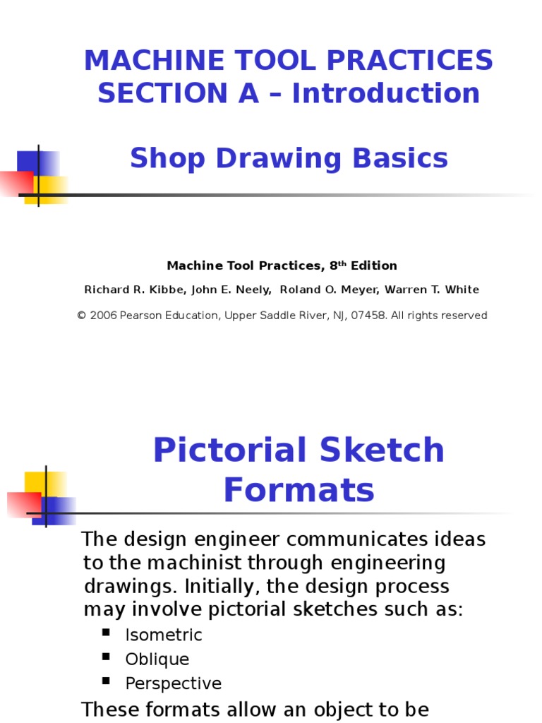 Machine Tool Practices SECTION A - Introduction Shop Drawing Basics | Download Free PDF ...