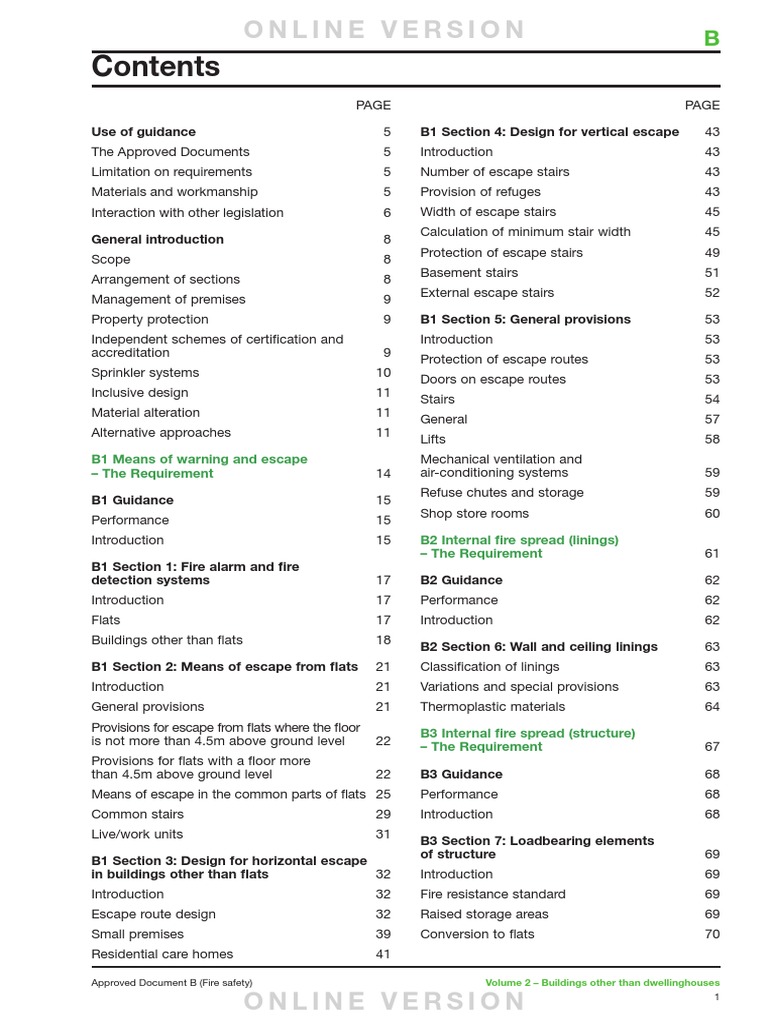 Approved Document B - Volume 2 (2013) | PDF | Fire Sprinkler System ...