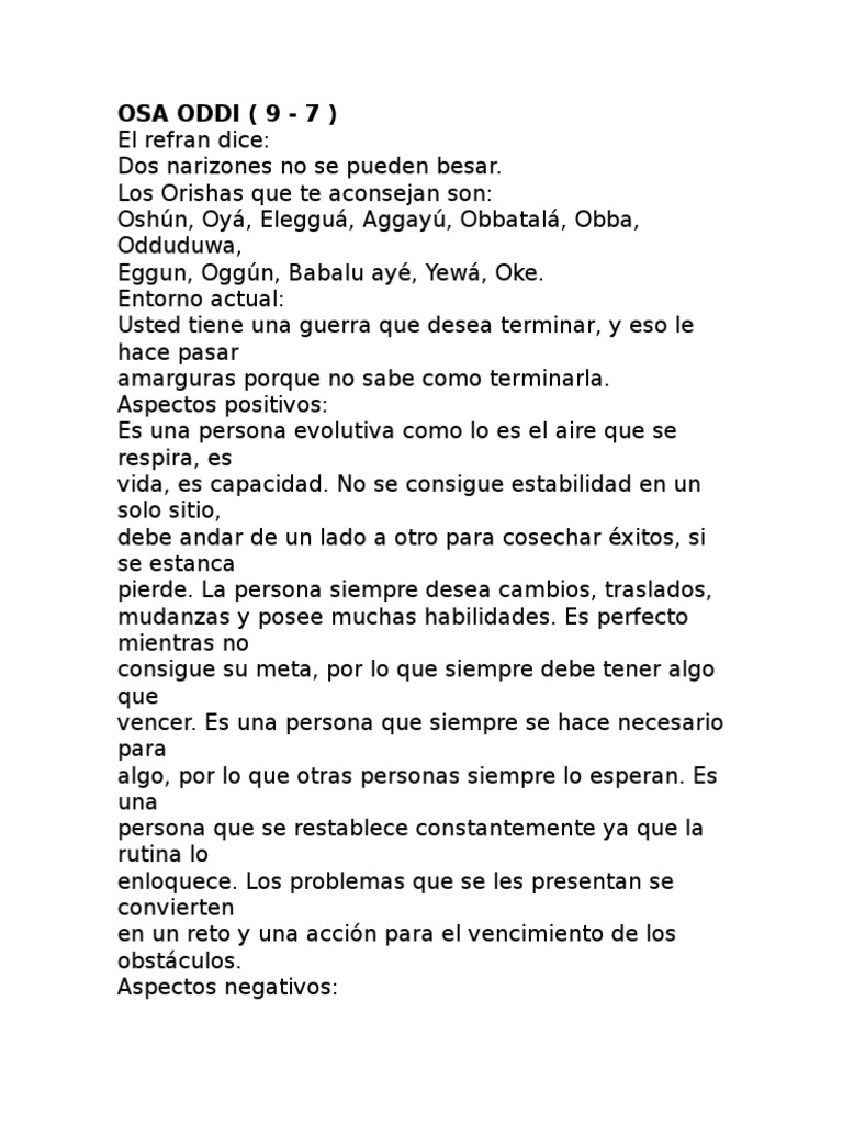 Osa Oddi | PDF | Reproducción | Bienestar