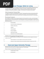 AOTA Occupational Profile Template PDF | PDF | Occupational Therapy ...