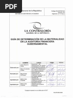 Sistema de Auditoria de Gestion Gubernamental - CGR | PDF | Auditoría | Contralor