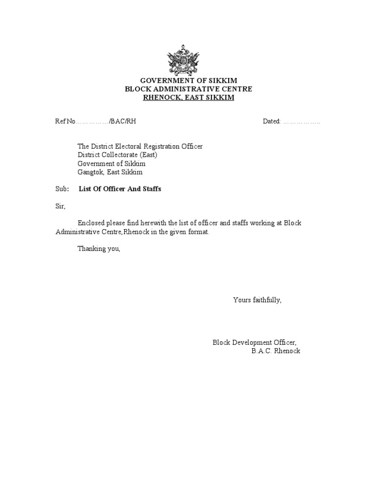 Government of Sikkim | PDF