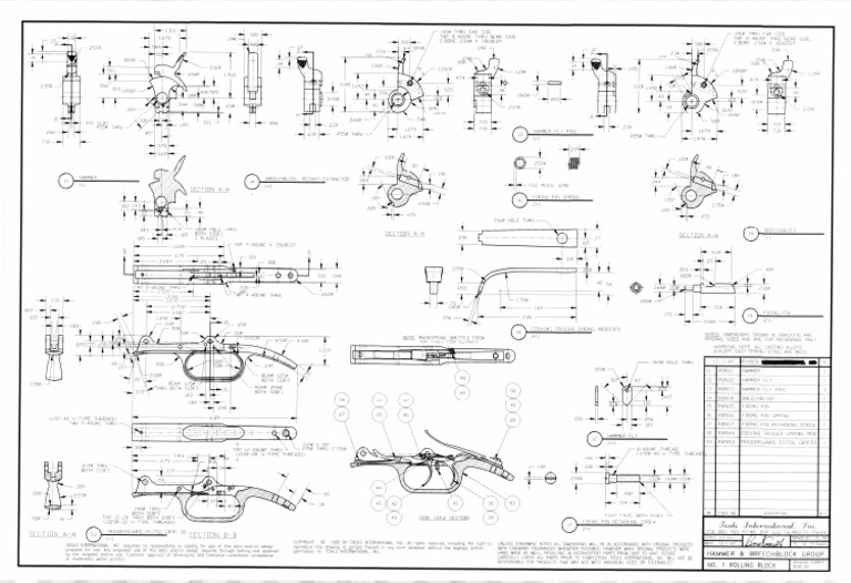 3Z549 Remington No 1 Rolling Block 06 | PDF