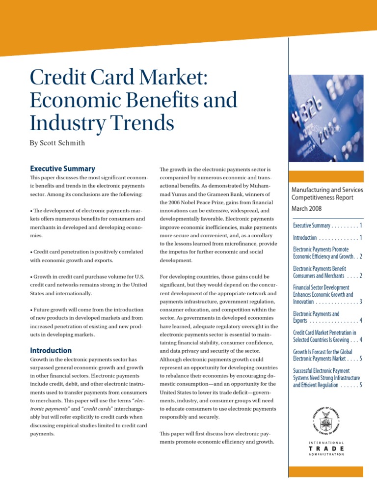 Credit Card Markets PDF | PDF | Payment System | Debit Card