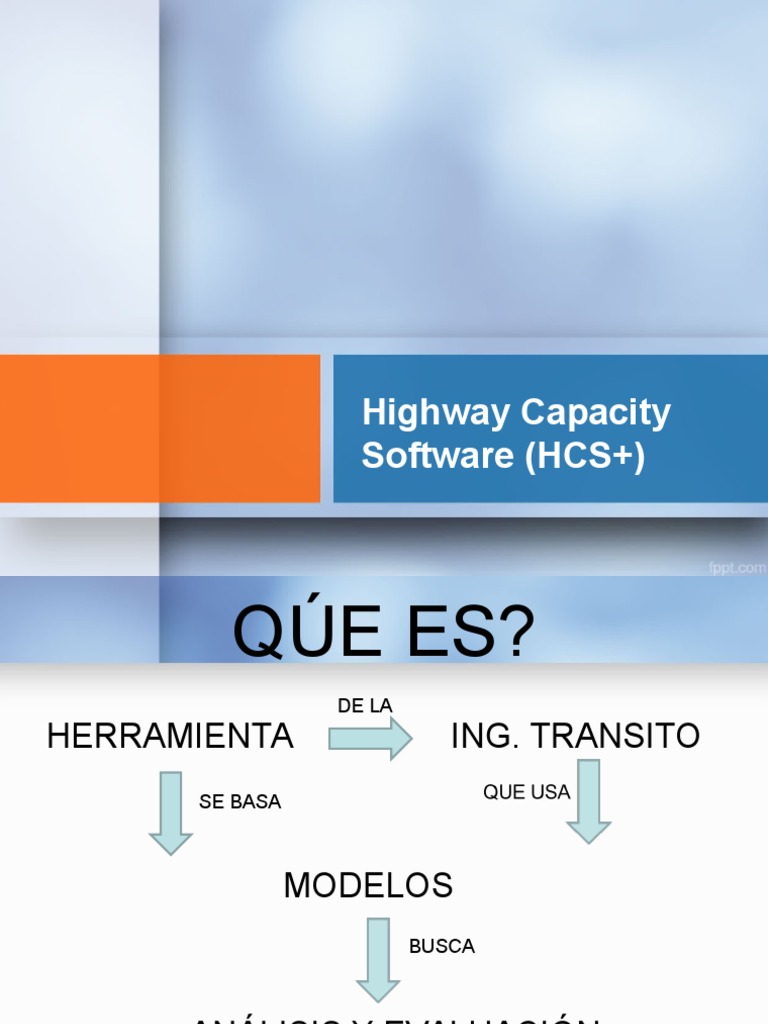 Highway Capacity Software (HCS+) | PDF | Computers