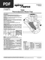 Forbes Marshall CMTD42M-F Steam Trap | PDF | Valve | Steam