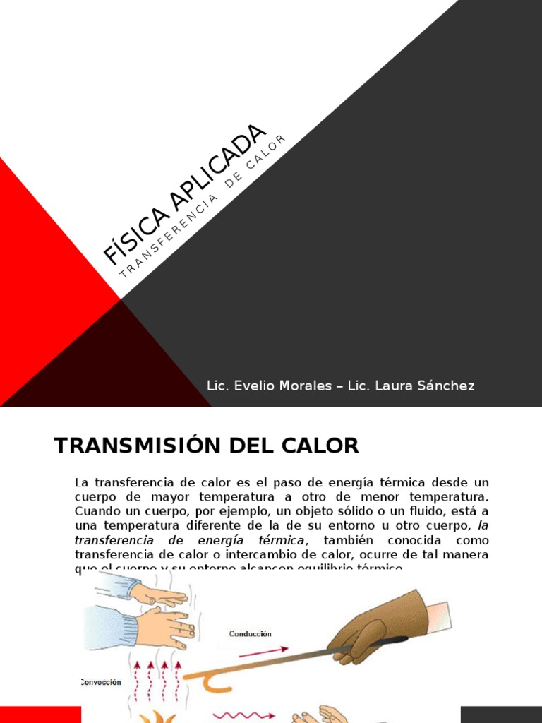 Transferencia de Calor | PDF | Convección | Radiación electromagnética