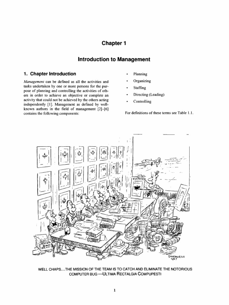Chapter 1 Introduction To Management | PDF | Science | Scientific Method