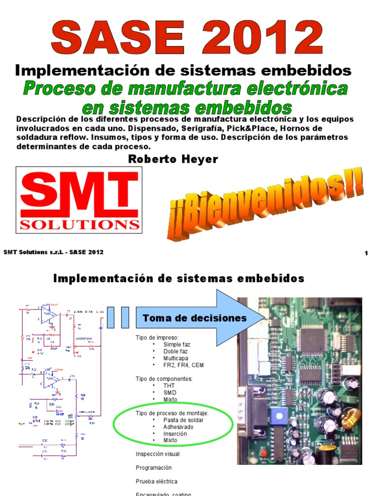Proceso SMT | PDF | Industrias | Materiales