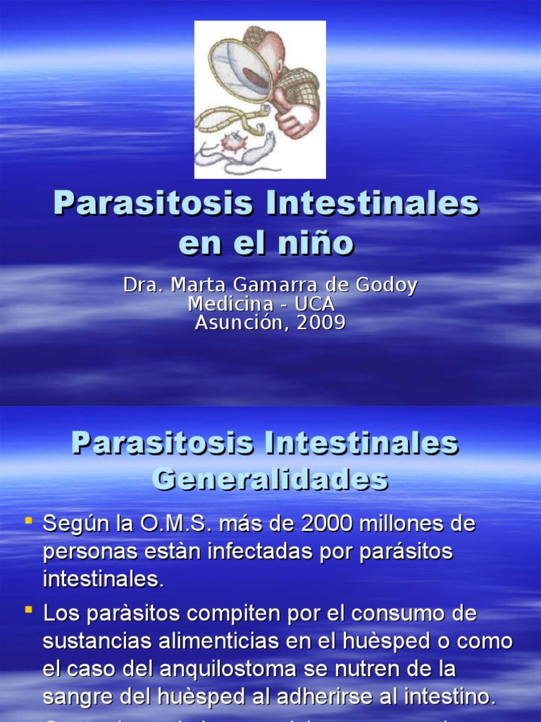 Parasitosis Intestinales en El Nino | Diarrea | Medicina