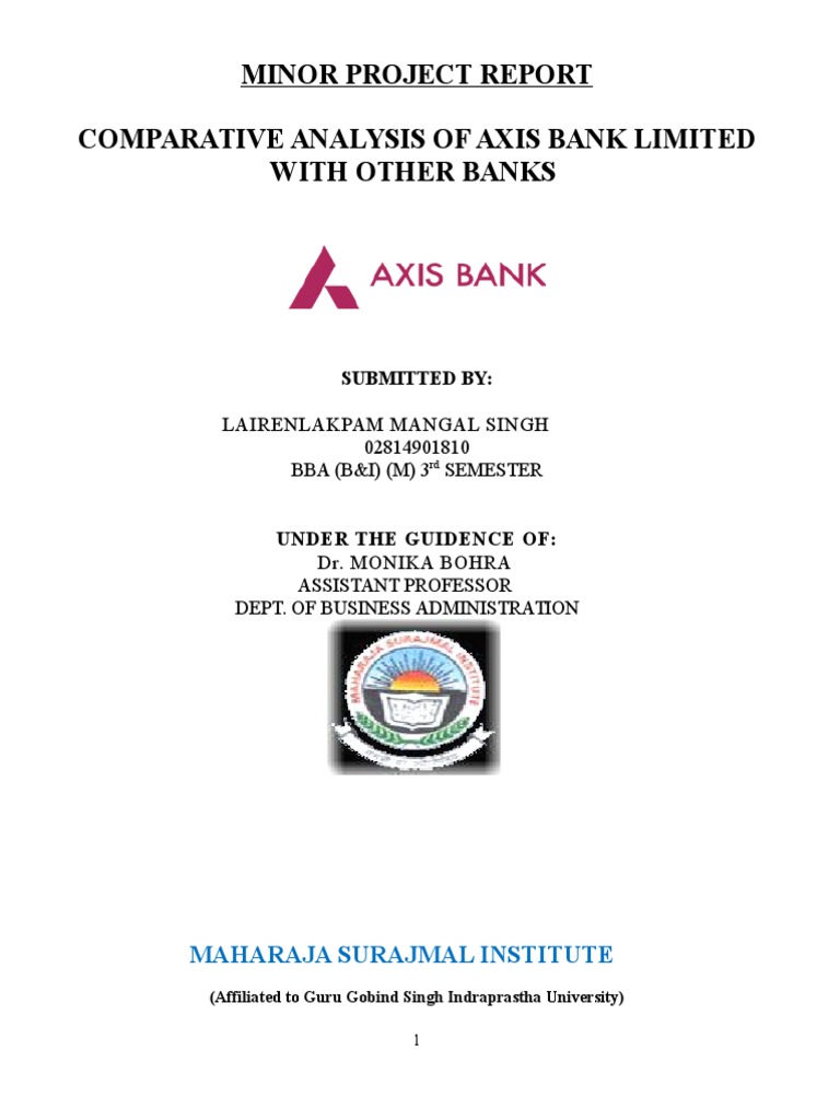 Axis Bank | PDF | Banks | Mergers And Acquisitions
