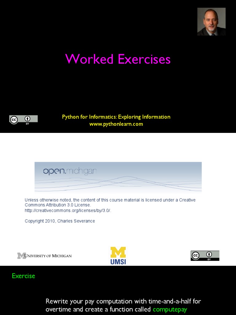 Py4inf Exercises | PDF | Command Line Interface | String (Computer Science)