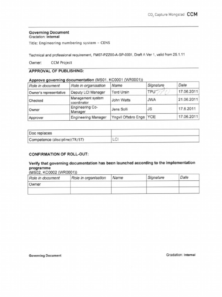 Engineering Numbering System - CENS | PDF | Pipe (Fluid Conveyance ...