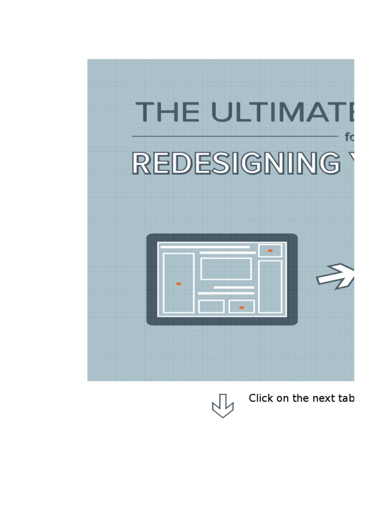Website Redesign Process Guide | PDF | Websites | Search Engine ...