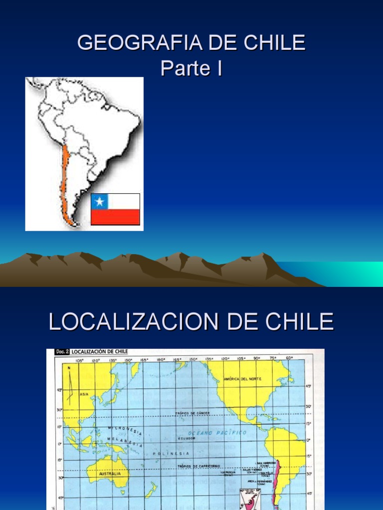 Chile y su territorio parte.ppt | Andes | Chile