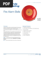 Edwards 430D Fire Alarm Bells Overview | PDF