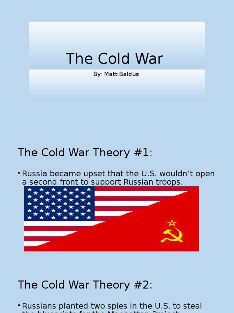 The Cold War Presentation | PDF