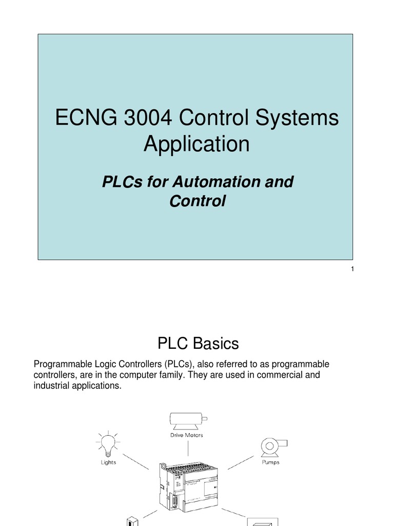 PLC Notes 01 - Basics Lizam | PDF