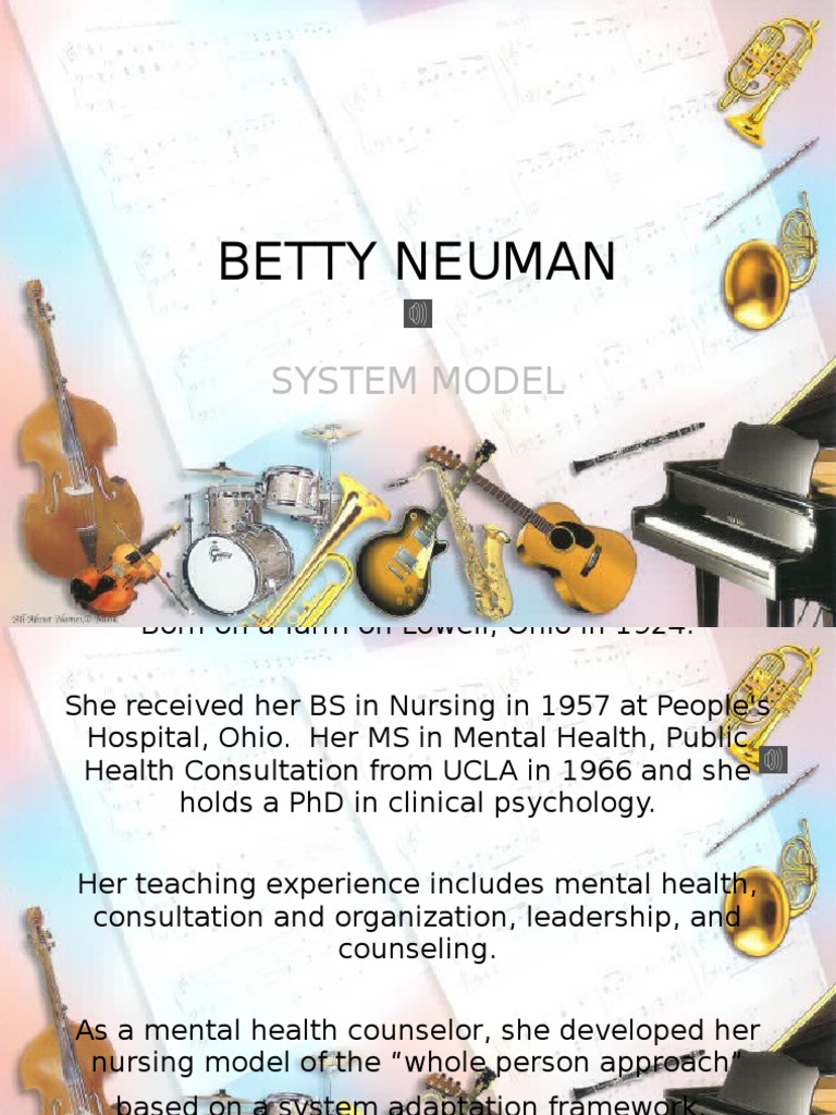 Neuman's System Model Overview | PDF | Nursing | Conceptual Model