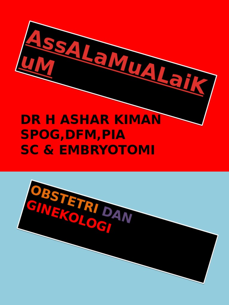 Pers - SC & Embriotomi | PDF