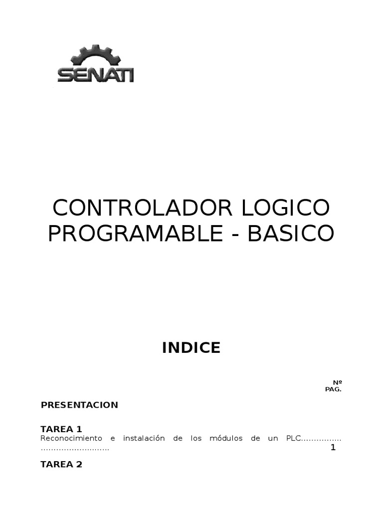 PLC Basico | PDF | Controlador lógico programable | Relé