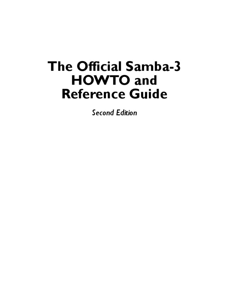 Samba | PDF | Games & Activities | Technology & Engineering