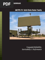 AN/TPQ-50 Counterfire Radar Overview | PDF | Artillery | Radar