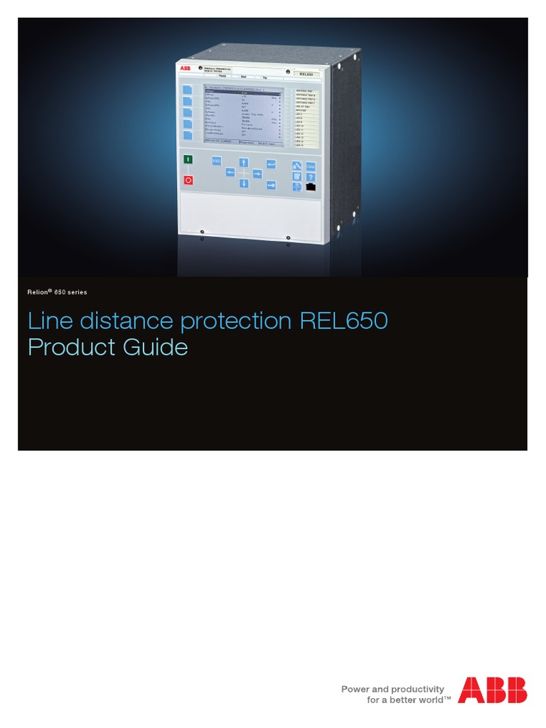 REL650 | PDF | Electric Power System | Logic Gate