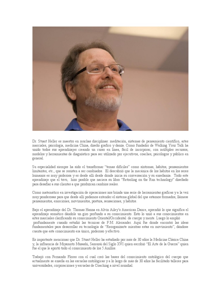 Dr. Stuart Heller | PDF | Sicología | Conocimiento