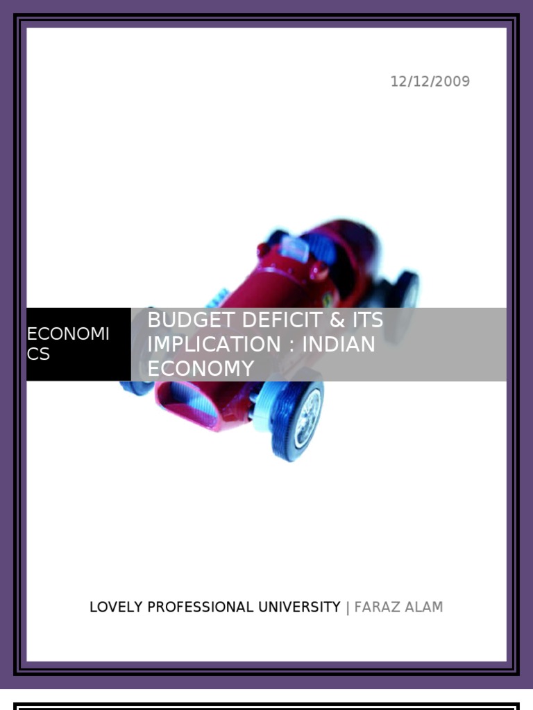 Budget Deficit Pdf Government Budget Balance Deficit Spending