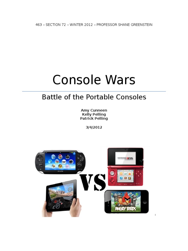Console Wars | PDF | Video Game Consoles | Nintendo