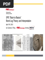 Cement Evaluation with CBL-VDL & USIT | PDF | Ultrasound | Materials