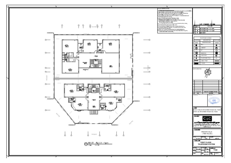 Private Villa Telephone System Plan | PDF