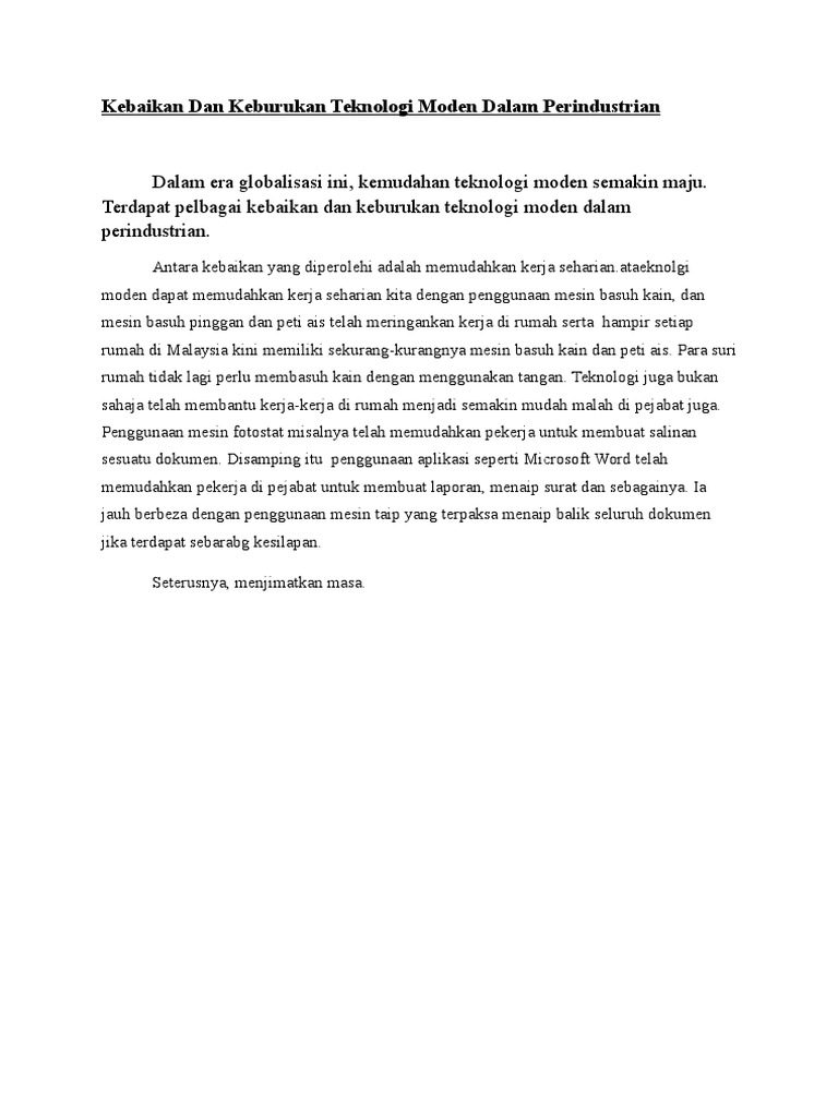 Kebaikan & Keburukan | PDF | Komputer