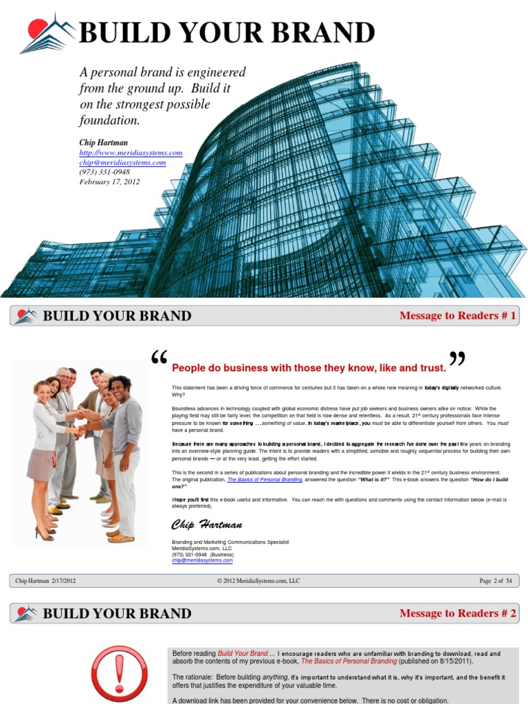 Build Your Brand | PDF | Brand | Marketing Communications