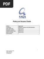Access Card Form | PDF