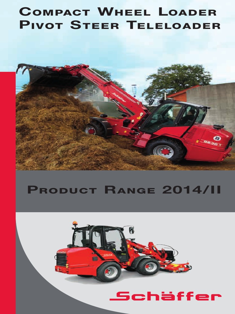 Schaeffer Product Range en | PDF | Steering | Elevator