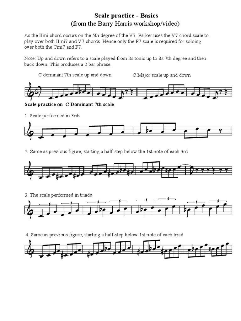 Improv I Harris Method | PDF