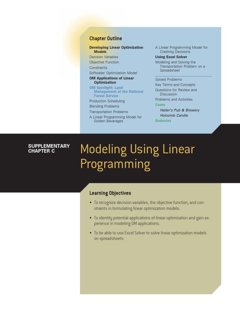 In Blending Good | PDF | Linear Programming | Mathematical Optimization