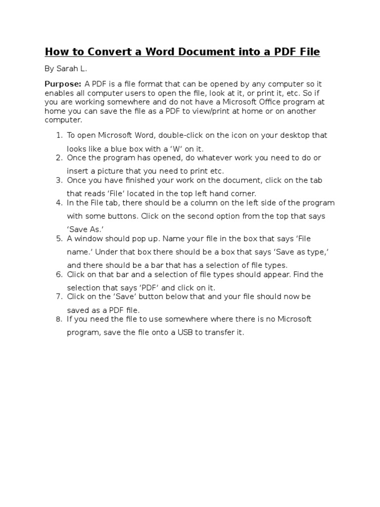 Sarah L Text Tutorial | PDF