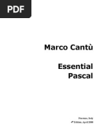 Welcome To Ezy Pascal Free Version | PDF