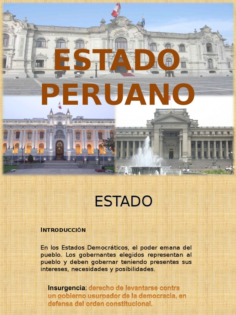 Estado Peruano | Estado (política) | Gobierno