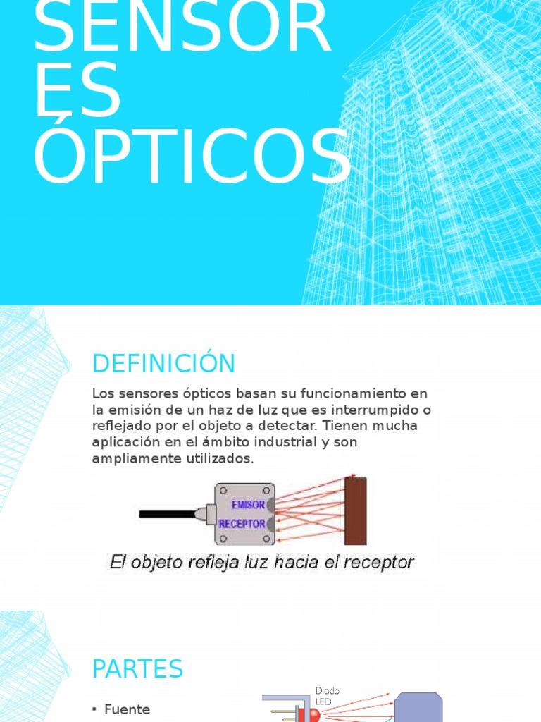 Sensores Ópticos | PDF | Reflexión (Física) | Ligero