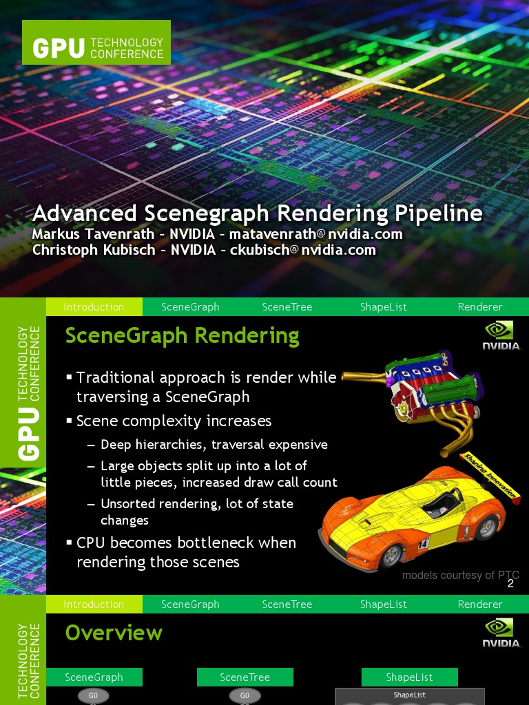 S3032 Advanced Scenegraph Rendering Pipeline PDF | PDF | Shader | Scientific Modeling