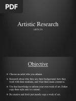 Graphic Design Research Worksheet | PDF
