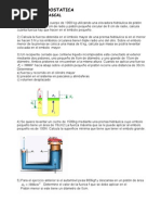 Ejercicios Principio de Pascal | PDF | Ingeniería mecánica | Mecánica de fluidos