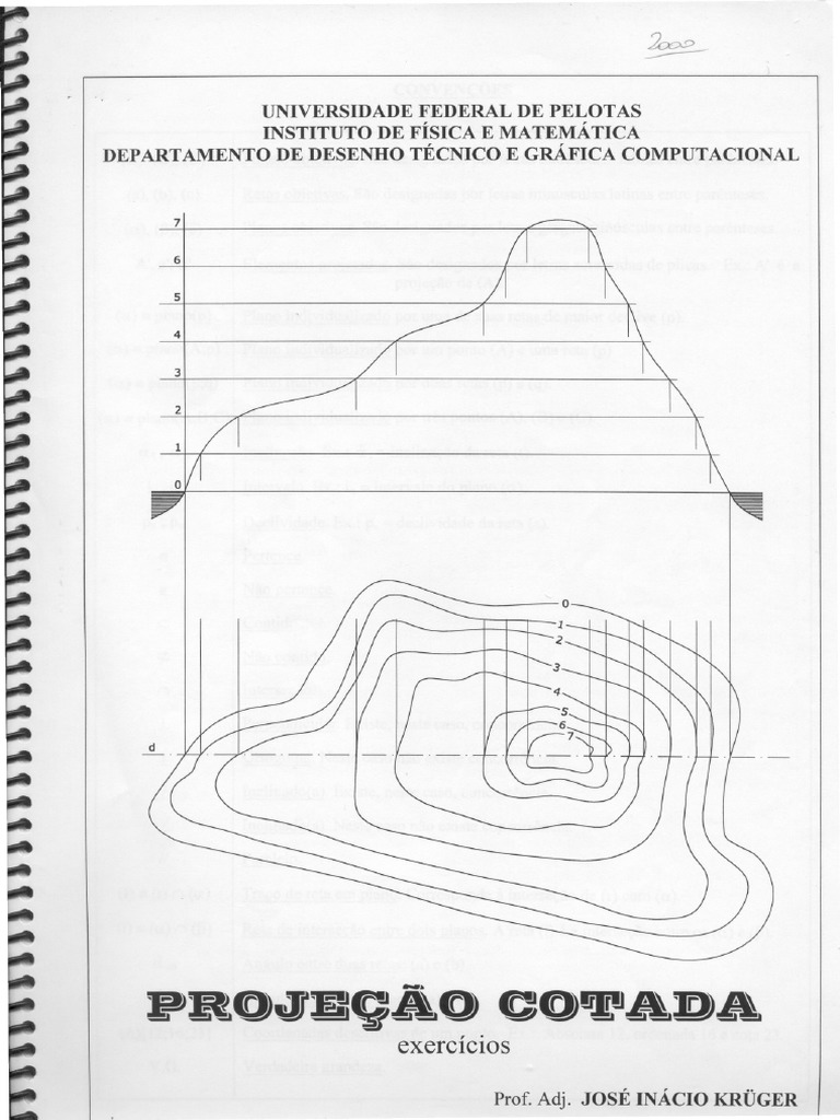 Projeção Cotada - Geometria Descritiva | PDF | Geometria | Formas ...