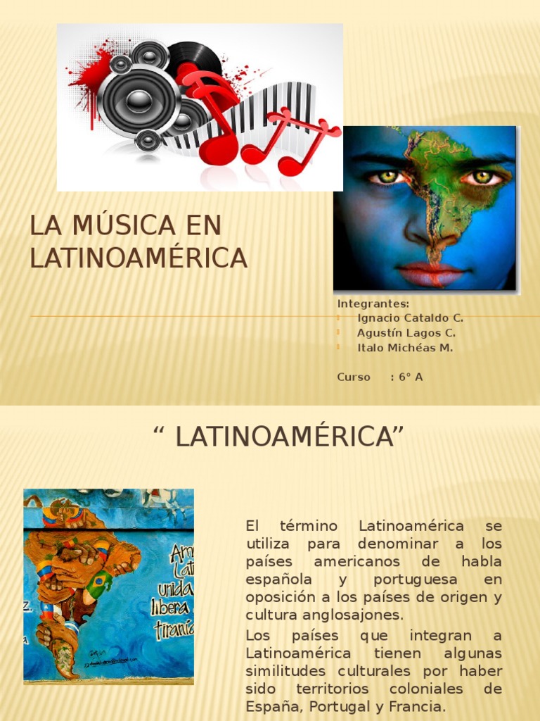 Música en Latinoamérica: Géneros y Culturas | PDF | America latina ...