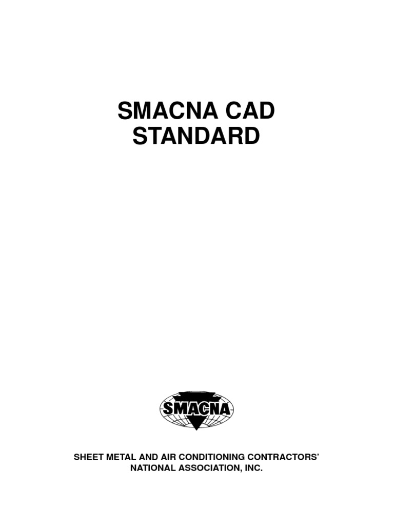 Smacna Cad Standard | PDF | Duct (Flow) | Hvac